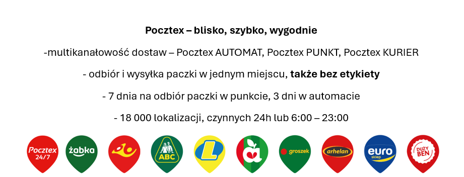 Wszystko w jednym miejscu. Pocztex - wysyłaj i odbieraj, także BEZ ...